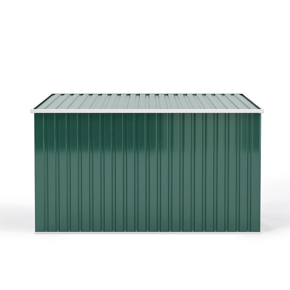 210CM Wide Steel Lockable Garden Bike Shed Bicycle Storage Shed – Home ...
